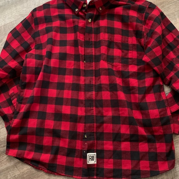 Real Work Wear | Shirts | Mens Real Work Wear Buffalo Plaid Xl Flannel ...